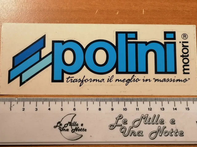 ADESIVO STICKERS AUTOCOLLANTS self-adhesives adhesivos POLINI MOTORI ...