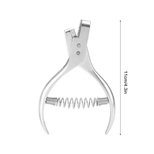 PINZE PUNZONE METALLO per slot carta d'identità strumento per badge ...