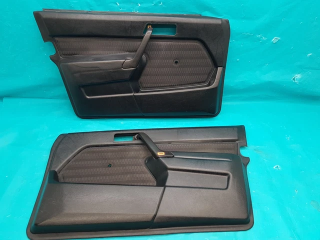 MERCEDES W201 1987 190e Door Card Set - Blue - Used Requiring Clean ...