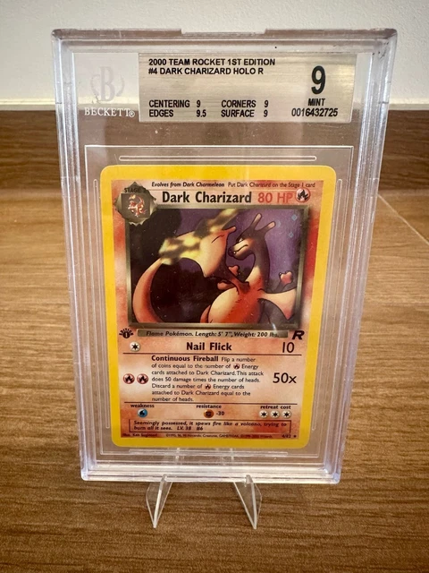 POKÉMON KARTE | Dark Charizard Holo 1st Edition 004 | Team Rocket | ENG ...