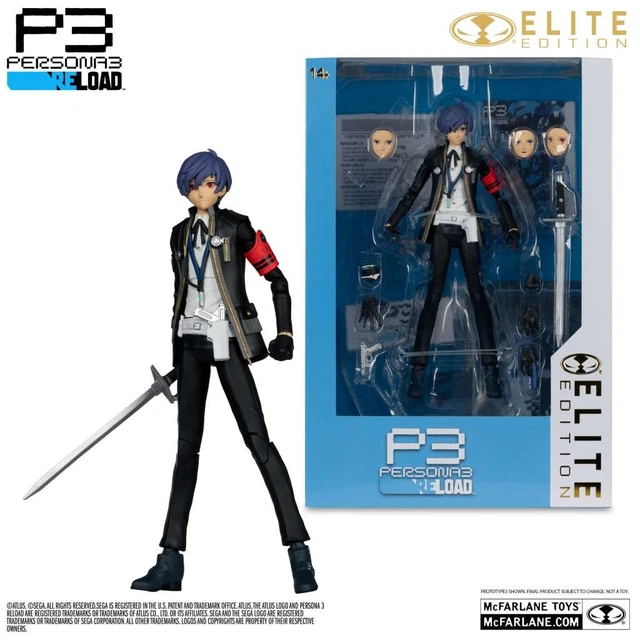 PERSONA 3 RELOAD El Protagonista Edición Elite Figura De Acción ...