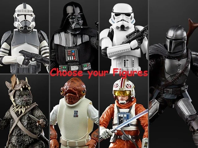 STAR WARS THE Black Series Figurine articulée 15cm - Choose your action ...