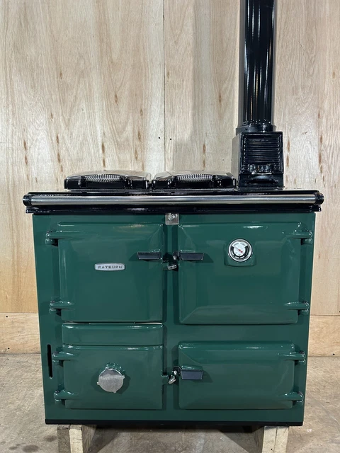 RAYBURN 355SFW WOOD burning / solid fuel range cooker with delivery by ...