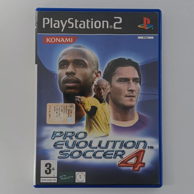 PRO EVOLUTION SOCCER 4 PlayStation 2 PS2 italiano PAL ITA gioco ...