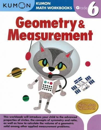 GRADE 6 GEOMETRY & Measurement (Kumon Math Workbooks) EUR 4,28 ...