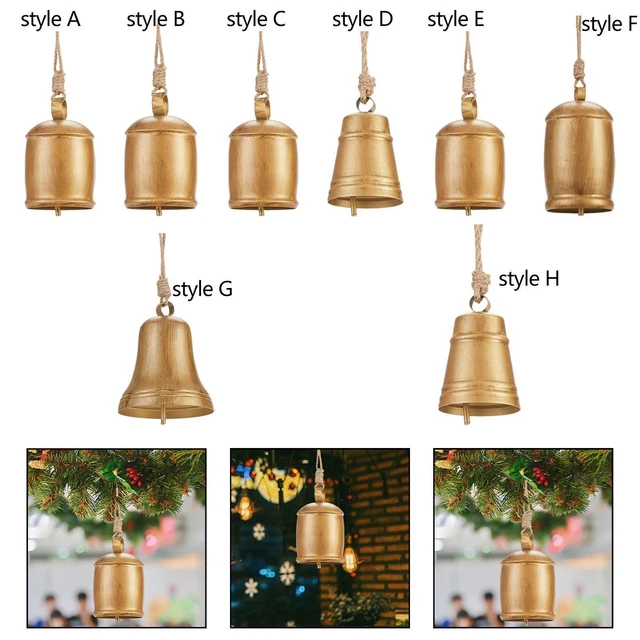 CLOCHE DE NOËL simple à suspendre au mur pour une ferme, un festival ...