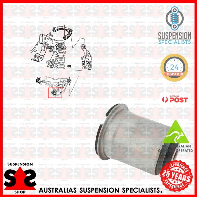 LOWER FRONT AXLE Mounting, Control/Trailing Arm Suit DODGE RAM 1500 5.7 ...