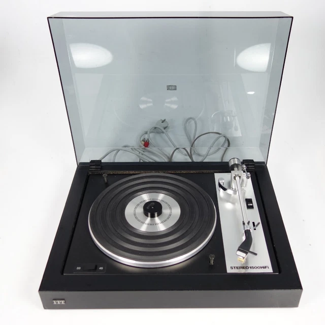 ITT STEREO 1500 Hifi Belt Drive Turntable Plattenspieler +++ EUR 149,00 ...