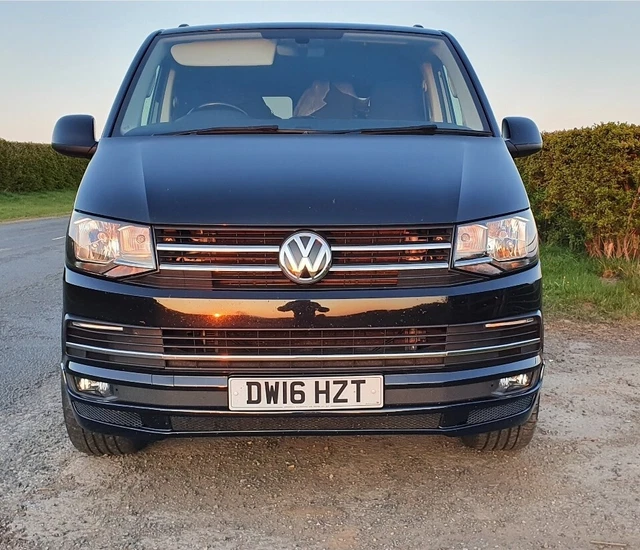VW T6 Transporter Graphics VW Transporter T6 Sportline Bumper And Rear ...
