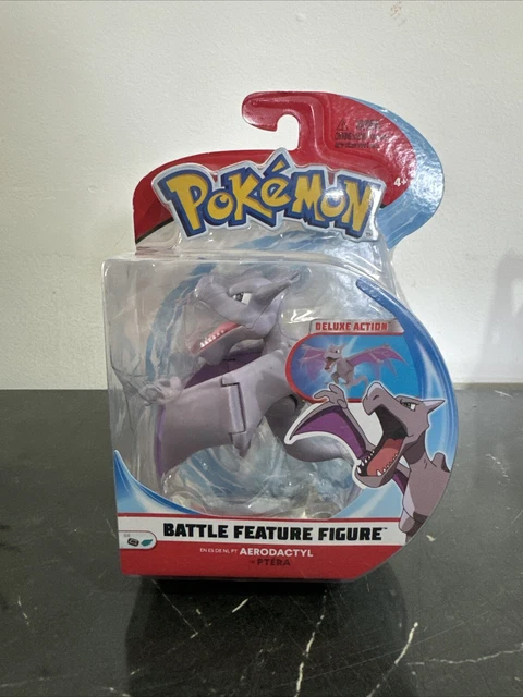 POKEMON BATTLE FEATURE Figure - Aerodactyl Deluxe Action WCT Rare $49. ...