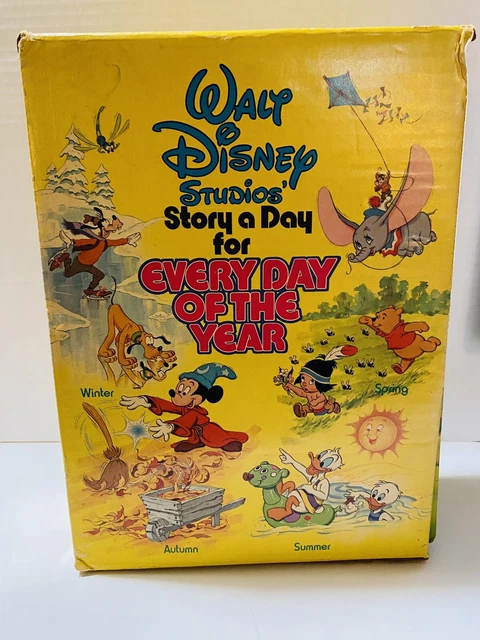 WALT DISNEY STUDIOS’ STORY a DAY for Every Day of the Year, Set w/ CASE ...