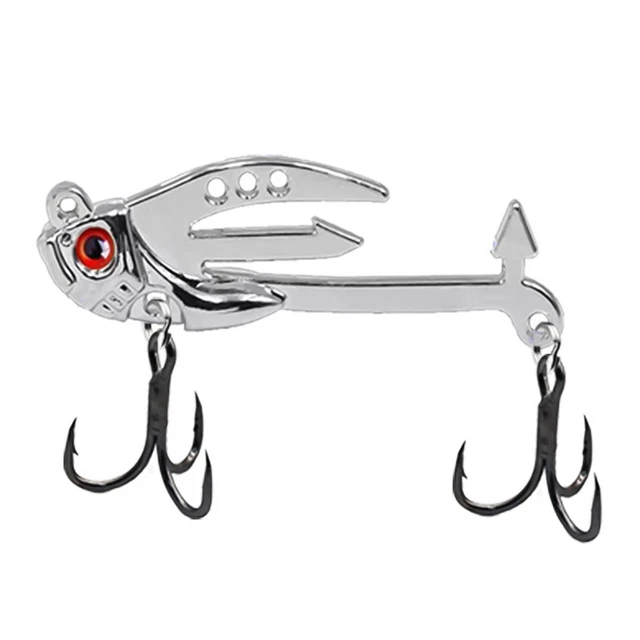 REALISTIC SWIMMING METAL Blade Bait for Long Range Fishing Versatile ...