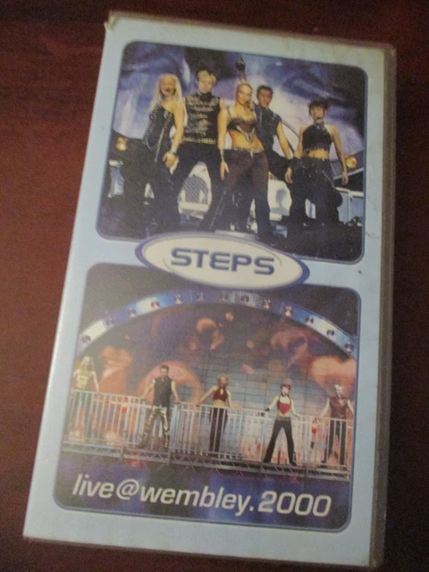 STEPS LIVE WEMBLEY 2000 VHS Video Tape NEW £7.99 - PicClick UK