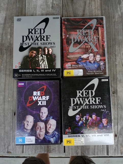 RED DWARF - Season 1-4, 5-8, 10 And 12 DVD Boxset EUR 15,09 - PicClick FR