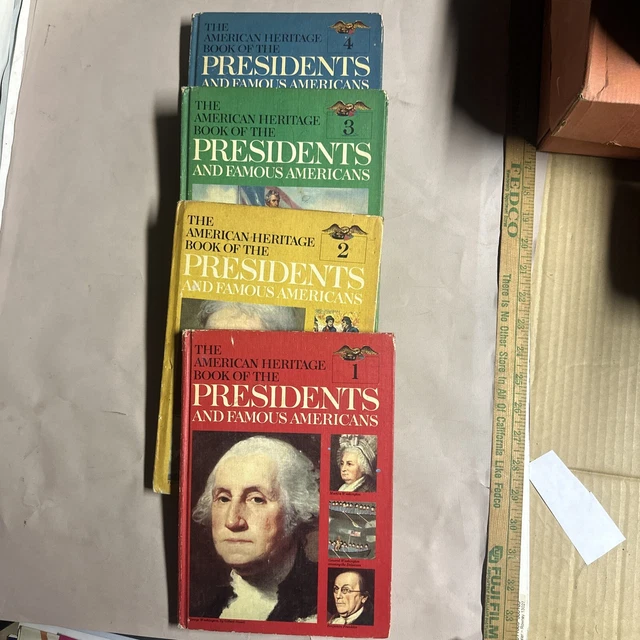 AMERICAN HERITAGE BOOKS Of The Presidents And Famous Americans $10.00 ...