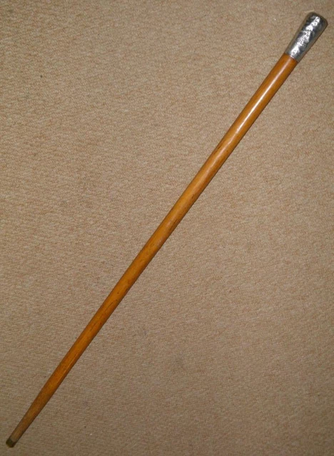 WW2 MILITARY DRILL Cane Stick - Royal Corps of Signals Silver Pommel £ ...