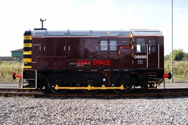 PHOTO 08 899 Class 08 0-6-0 De Shunter No 08 899 (Ex-No D3977) 'Midland ...