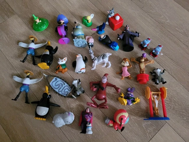 ALTE MCDONALDS BURGER King FIGUREN Happy Meal JUNIOR Tüte 2000 Sammlung Konvolut EUR 6,00 ...