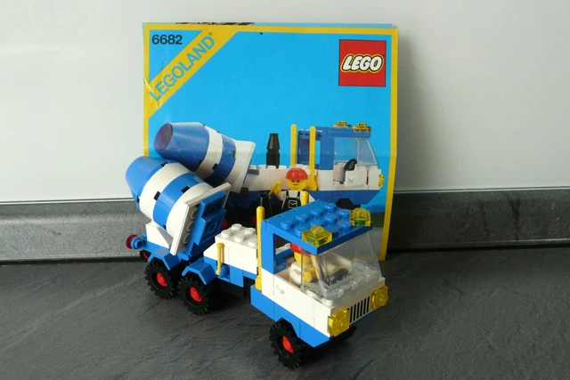 LEGO CITY 6682 Mixer cemento, betoniera, completo di OBA, camion EUR 15 ...