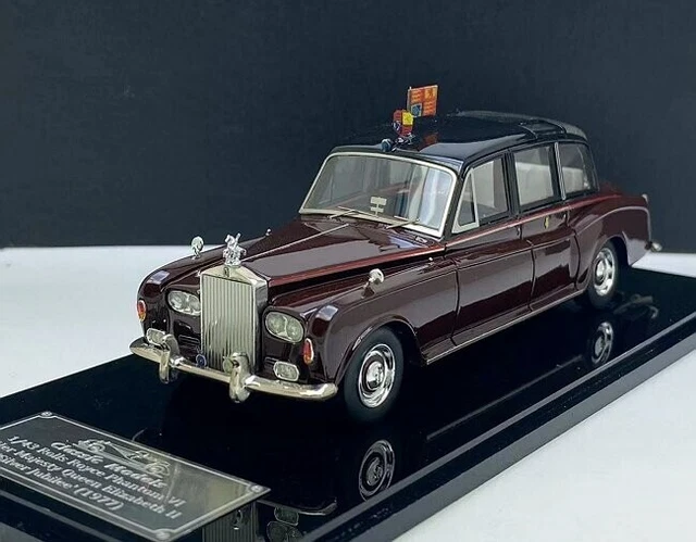 1/43 ROLLS-ROYCE PHANTOM VI Queen Elizabeth II Silver Jubillee 1977 ...