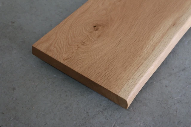 WINDOW SILL OAK solid wood with tree edge window sill board plan NEW ...