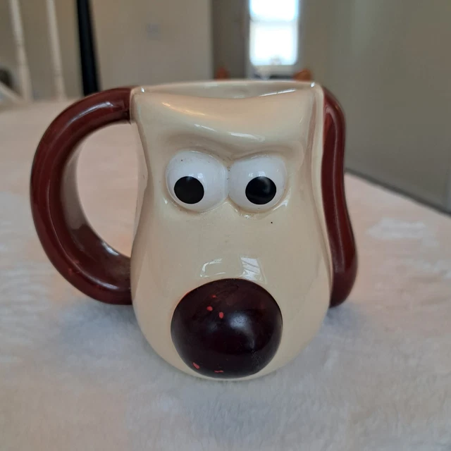 WALLACE AND GROMIT 3D Heat Changing Nose Mug 2005 PG Tips Collectable £ ...