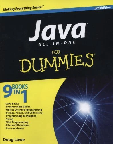 JAVA ALL-IN-ONE FOR Dummies by Lowe, Doug $7.29 - PicClick