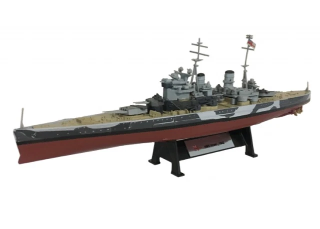 WARSHIPS WORLD WAR II - British HMS Howe 1942 Model Diecast Amercom 1: ...