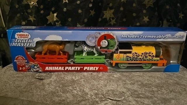 THOMAS & FRIENDS Trackmaster Motorized Animal Party Percy Train - Brand ...