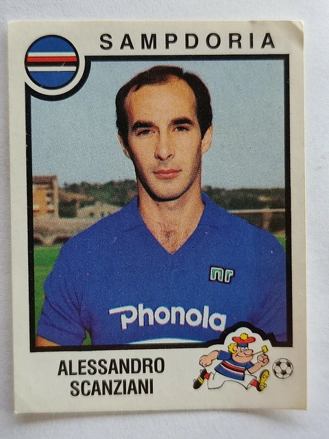 FIGURINA CALCIATORI PANINI 1982/83 SAMPDORIA SCANZIANI n 240 NUOVA CON VELINA EUR 1,20 - PicClick IT