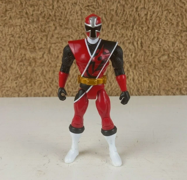 BANDAI POWER RANGERS Ninja Steel RED RANGER 5.5" Figure 2016 £11.99 ...