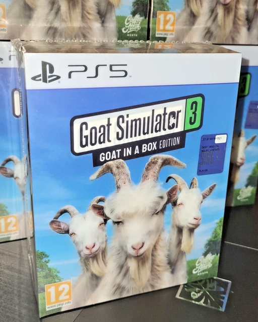 GOAT SIMULATOR 3 Goat In A Box Edition Playstation 5 PS5 NEW SEALED ...