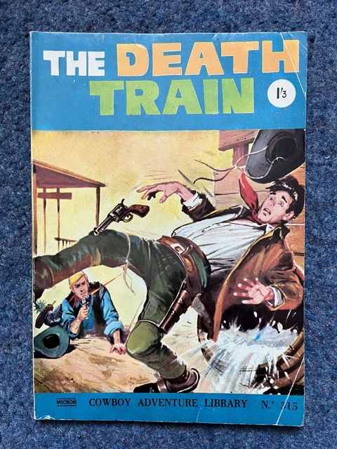 COWBOY ADVENTURE LIBRARY Comic No. 315 The Death Train £3.49 - PicClick UK