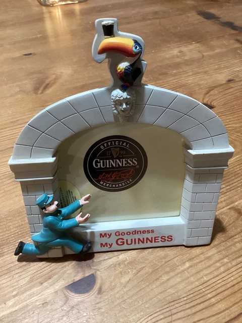 GUINNESS PHOTO FRAME Toucan And Zookeeper. £21.49 - PicClick UK