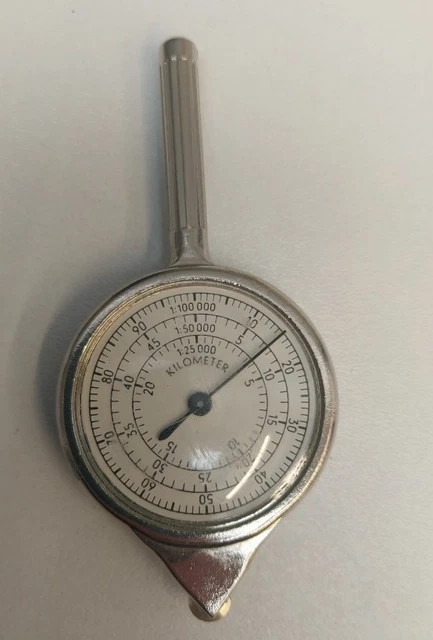VINTAGE OPISOMETER MAP Measure in KM and Miles CG I04 £6.99 - PicClick UK