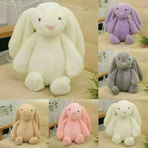 CUTE BUNNY SOFT Plush Toy Rabbit Stuffed Animal Baby Kids Doll lovely £ ...