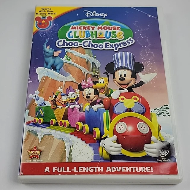 MICKEY MOUSE CLUBHOUSE Choo-Choo Express Disney DVD **BUY 2 GET 1 FREE ...