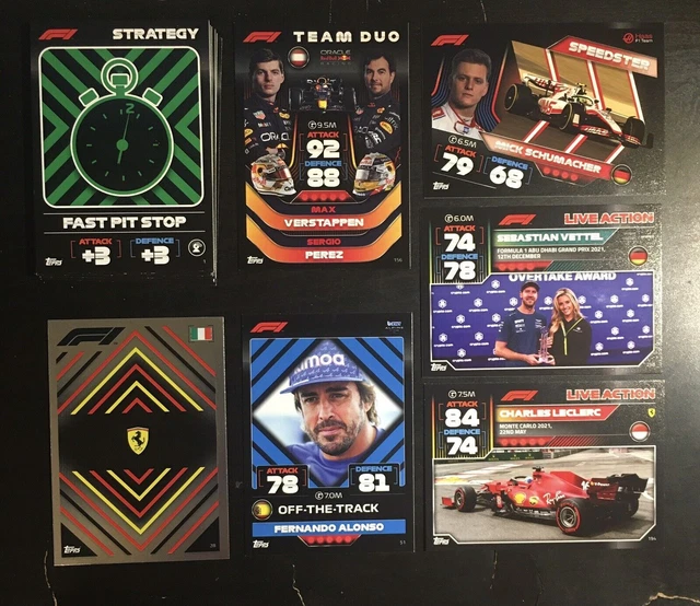 F1 TURBO ATTAX 2022 Special Cards-Topps Cards Formula 1 2022 EUR 1,00 ...