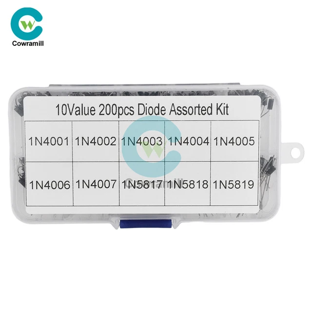RECTIFIER DIODE SET 1N4001-1N4007-1N5819 10 Specifications Rectifier ...