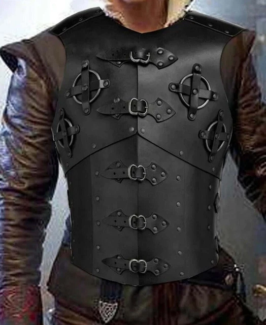 MEDIEVAL SAMURAI FULL Armor - Leather armor for LARP and Cosplay-Black ...