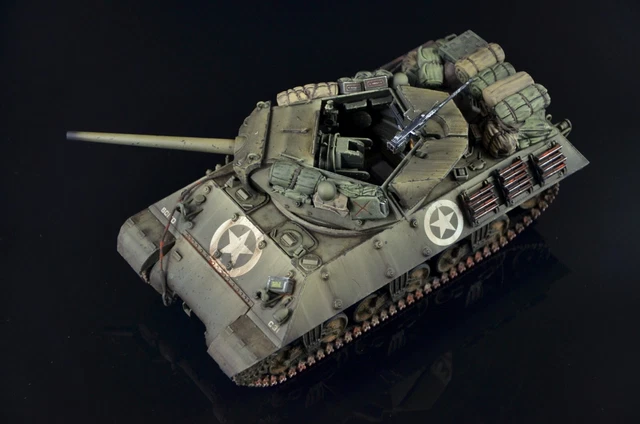 M10 TANK DESTROYER MODEL 1/35 US WWII Pro Built And Painted COMMISSION ...