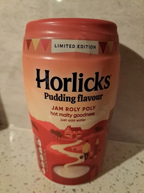 HORLICKS LIMITED EDITION Jam Roly Poly Pudding Flavor 270g Malted Drink ...