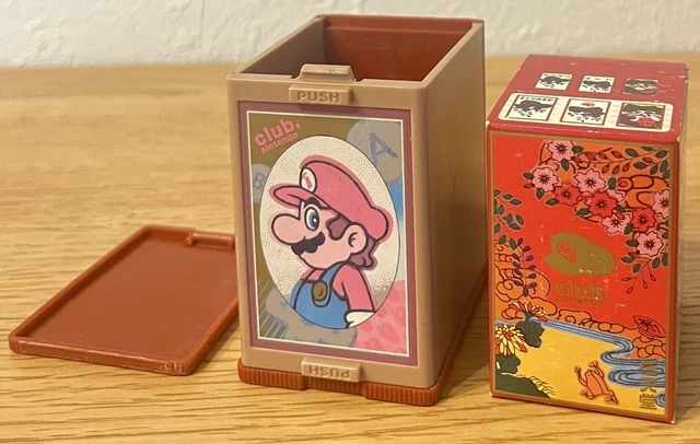 CLUB NINTENDO SUPER Mario Hanafuda Playing Cards Red Limited Japan ...