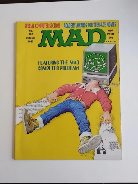 MAD MAGAZINE UK No 282 Vintage 1985 £5.42 - PicClick UK