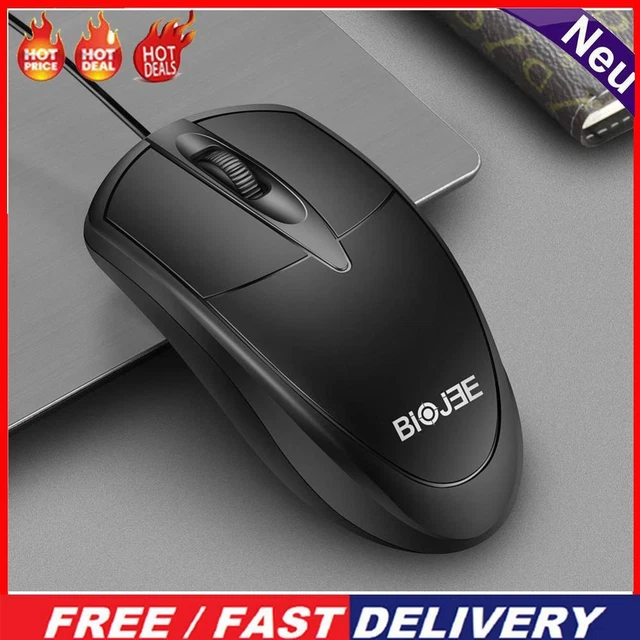 USB WIRED GAMING Mouse Ergonomics Mouse 1000 DPI PC Laptop Computer ...
