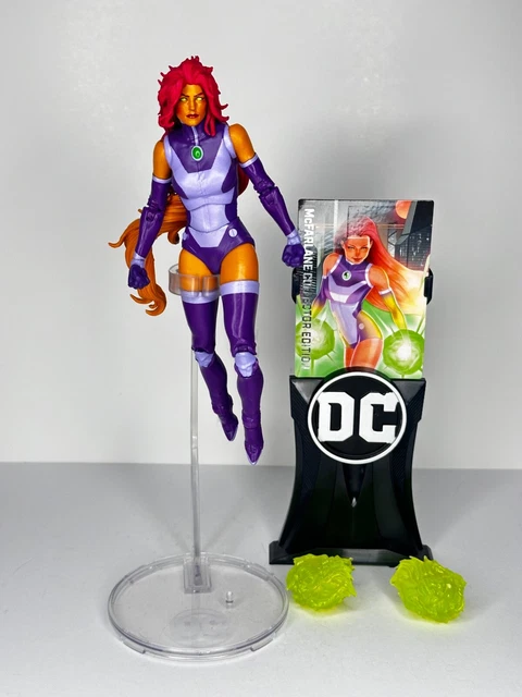 MCFARLANE DC MULTIVERSE Collectors Edition REBIRTH STARFIRE 100% ...