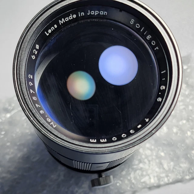 SOLIGOR TELEPHOTO 300MM f5.5 Manual Focus Telephoto Lens For Olympus OM ...