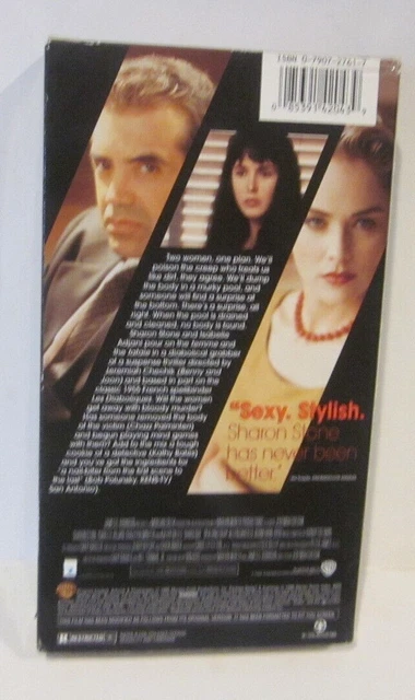 VIDÉO VHS DIABOLIQUE Sharon Stone Isabelle Adjani Chazz Palminteri ...