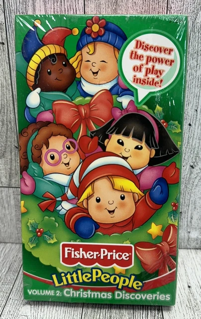 FISHER PRICE LITTLE People VHS Volume 2 Christmas Discoveries New ...