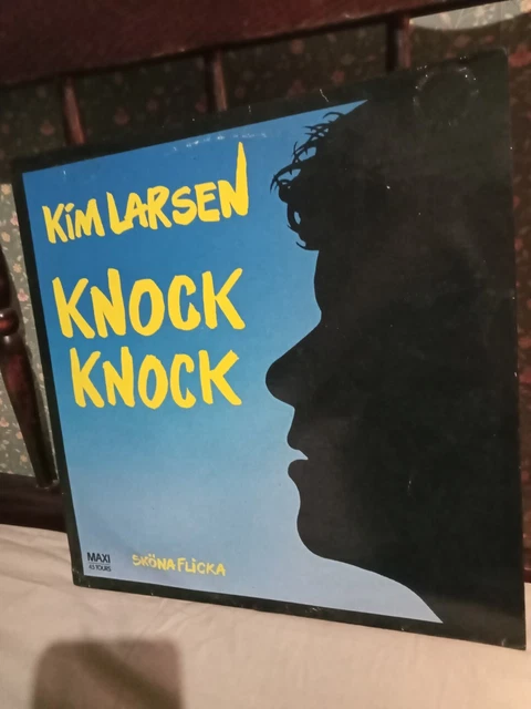 MAXI 45 TOURS Vinyle De Kim Larsen : Knock Knock EUR 5,00 - PicClick FR